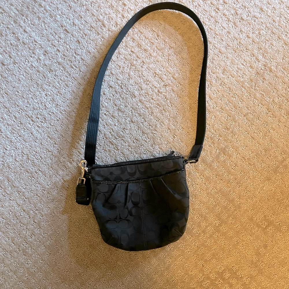 Coach Black Crossbody Purse - Gem